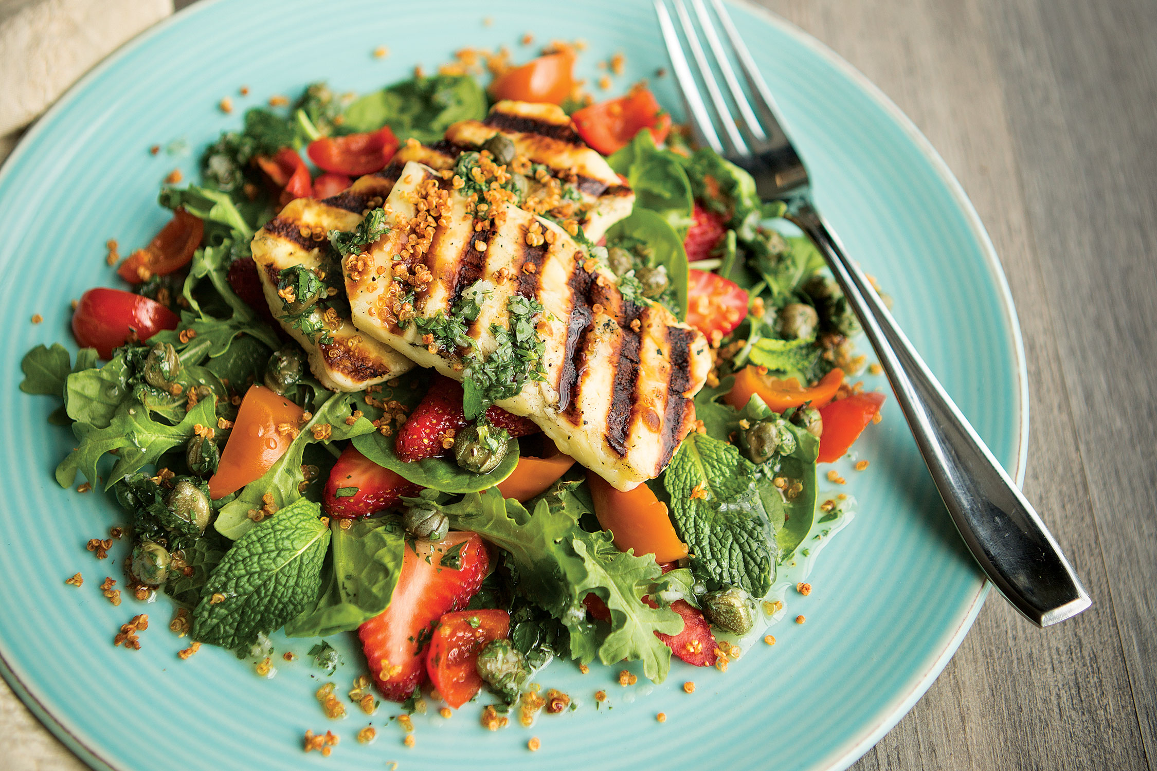 Grilled Cheese Salad - Delicious Living