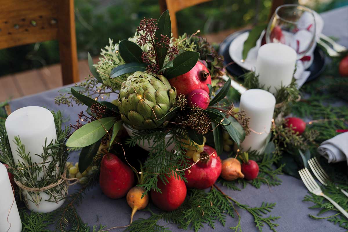 An Eco-Friendly Holiday Tablescape that Wows - Delicious Living